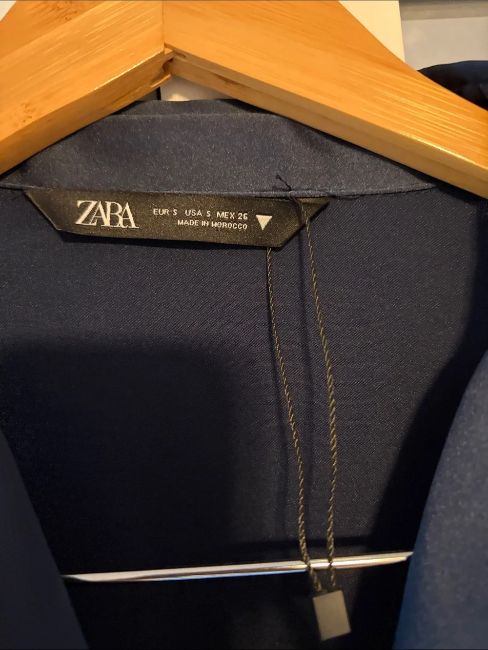 Zara | Dresses | Zara Midnight Blue Cocktail Satin Mini Dress | Poshmark